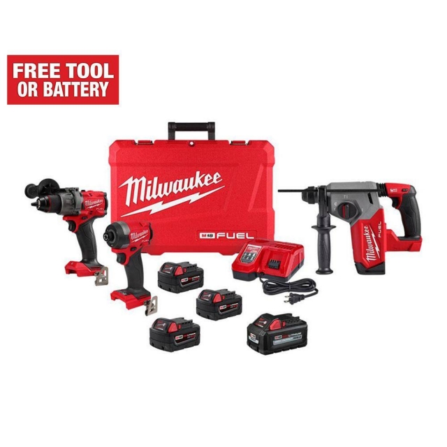 Milwaukee Tool / M18 FUEL 18-Volt Li-Ion Brushless Cordless Hammer ...