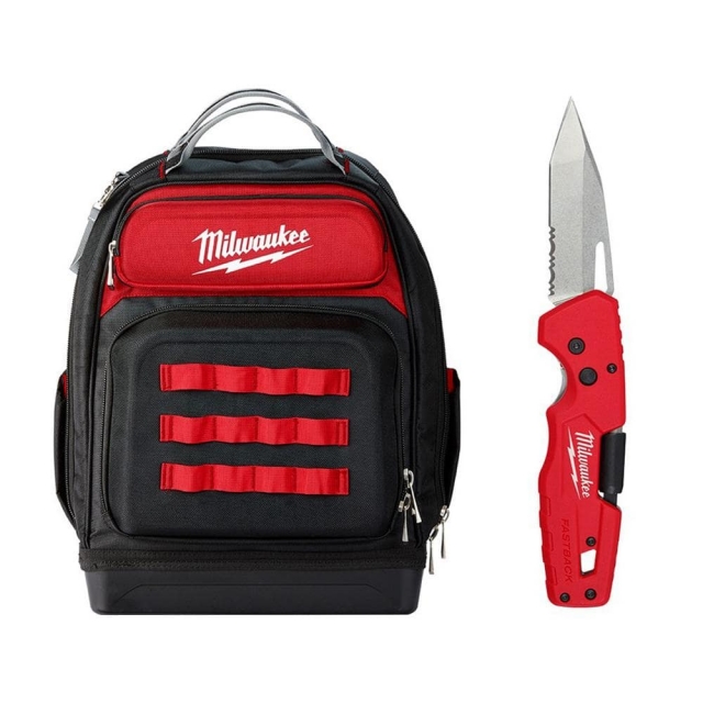 Milwaukee Tool / 15 in. Ultimate Jobsite Backpack with 5-in-1 Folding ...