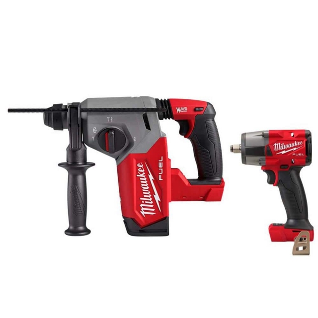 Milwaukee Tool / M18 FUEL 18V Lithium-Ion Brushless Cordless 1 in. SDS ...