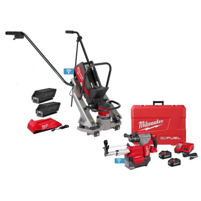 Milwaukee Tool / MX FUEL Lithium-Ion Cordless Vibratory Screed Kit with ...