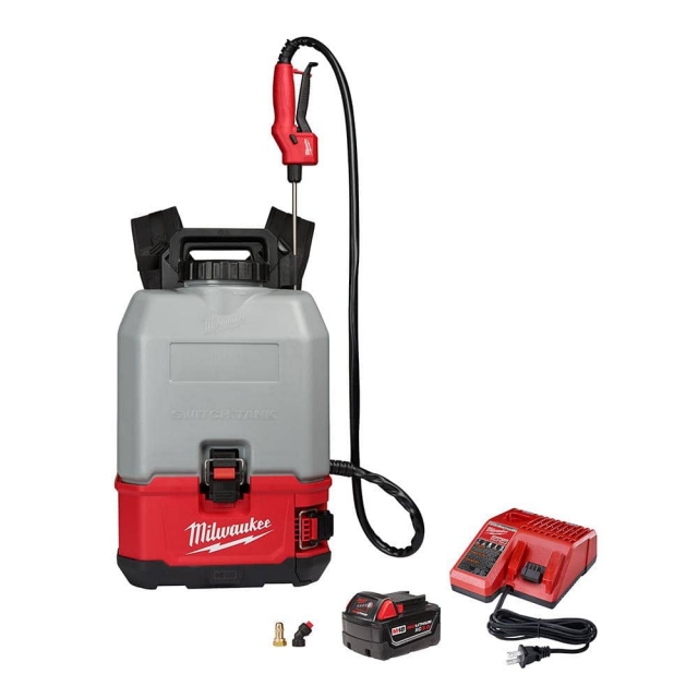 Milwaukee Tool / M18 18-Volt 4 Gal. Lithium-Ion Cordless Switch Tank ...