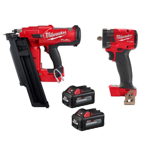 Milwaukee Tool / M18 FUEL 3-1/2 in. 18-Volt 21-Degree Lithium-Ion ...