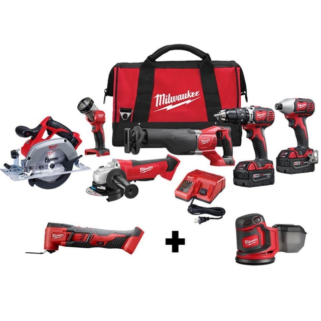 Milwaukee Tool / M18 18V Lithium-Ion Cordless Combo Tool Kit (6-Tool ...