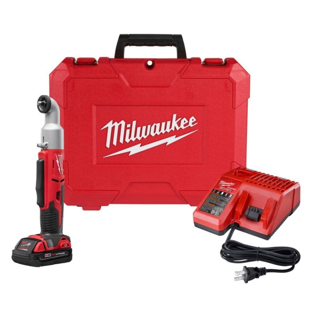Milwaukee Tool / M18 18V Lithium-Ion Cordless 3/8 in. 2-Speed Right ...