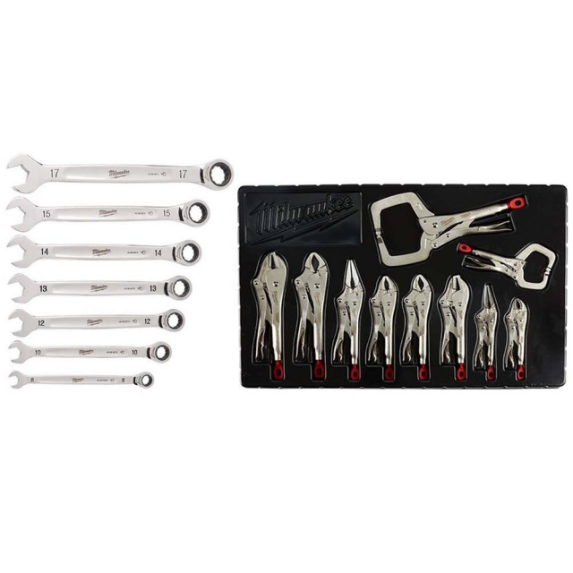 Milwaukee Tool / Mechanic Hand Tool Set (17-Piece)