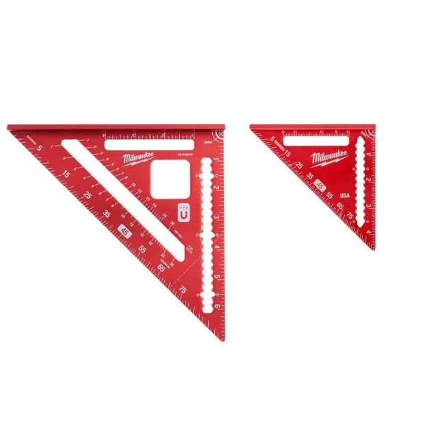 Milwaukee Tool / 7 in. Magnetic Rafter Square with 4-1/2 in. Trim Square