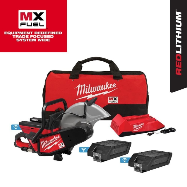 Milwaukee Tool / MX FUEL Lithium-Ion Cordless 14 in. Cut Off Saw Kit ...