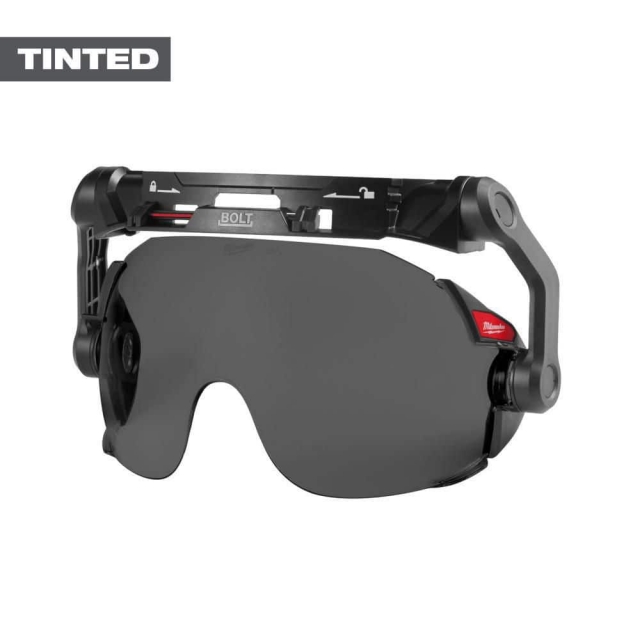 Milwaukee Tool / BOLT Pivoting Fog-Free Tinted Visor (Helmet Only ...