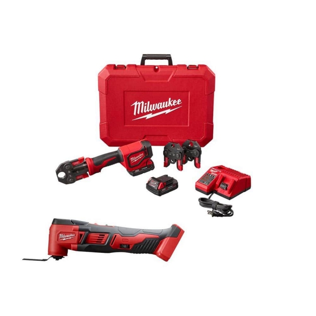 Milwaukee Tool / M18 18-Volt Lithium-Ion Cordless Short Throw Press ...