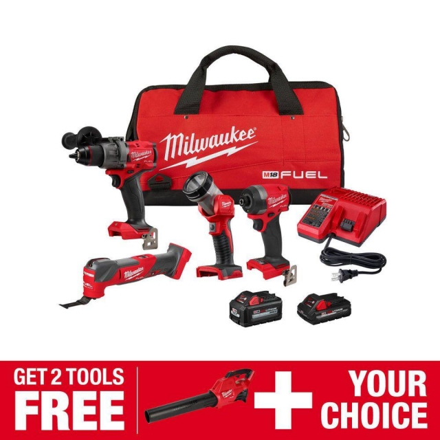 Milwaukee Tool / M18 FUEL 18-Volt Lithium-Ion Brushless Cordless Combo ...