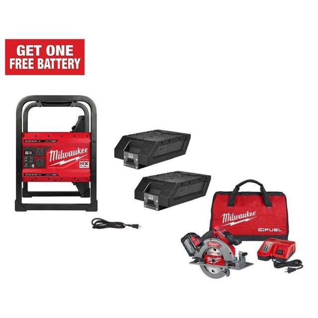 Milwaukee Tool / MX FUEL 3600W/1800W Lithium-Ion Battery Powered ...