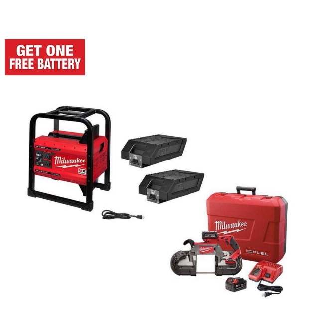 Milwaukee Tool / MX FUEL 3600-Watt/1800-Watt Lithium-Ion Battery ...