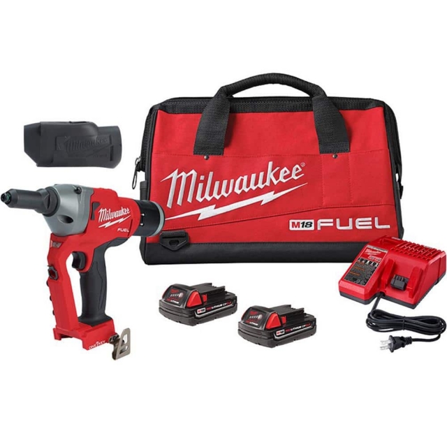 Milwaukee Tool / M18 FUEL ONE-KEY 18-Volt Lithium-Ion Cordless Rivet ...