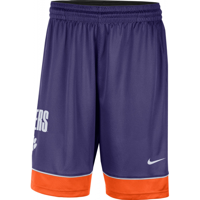 Nike / Men's Clemson Tigers Regalia Dri-FIT Basketball Shorts
