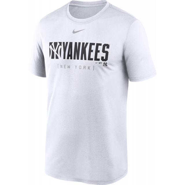 Nike / Men's New York Yankees White Knock Legend T-Shirt