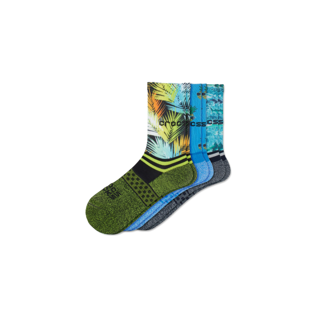 Crocs / Socks Kid Crew Boy Pool Party 3 Pack