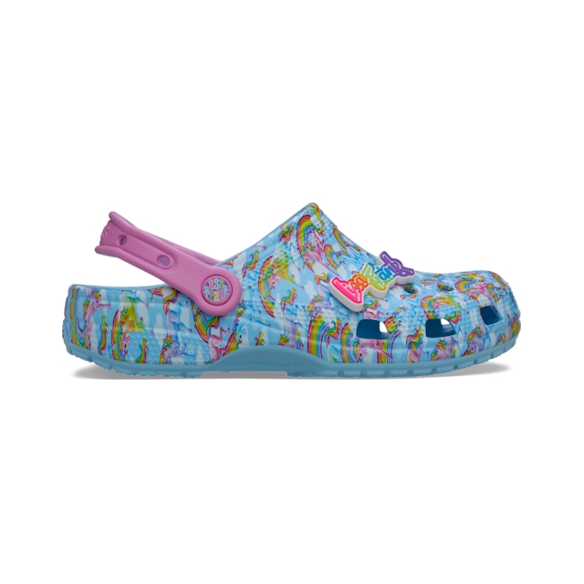Crocs / Classic Lisa Frank Unicorn Clog