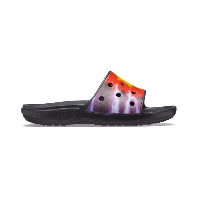 Crocs / Classic Tie-Dye Graphic Slide