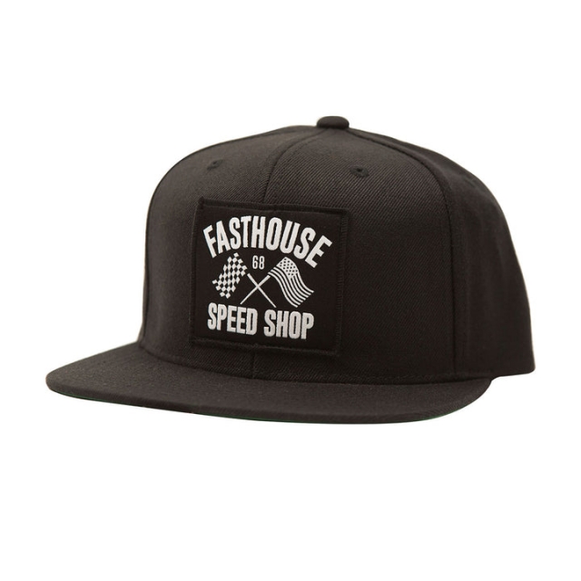 Fasthouse / Men's Fast Flags Hat - Black