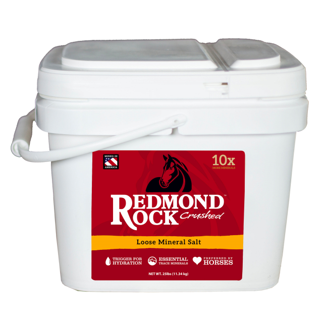 Redmond Equine / 25 lb. Rock Crushed Bucket