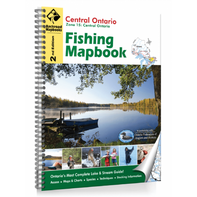 Backroad Mapbook / Fishing - Central Ontario