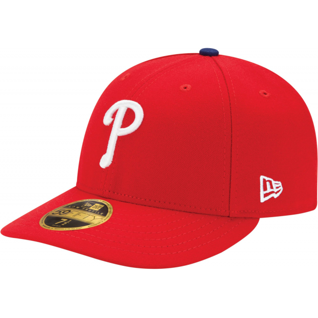 New Era / Men's Philadelphia Phillies 59Fifty Game Red Low Crown ...