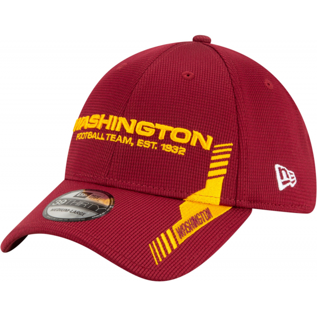 New Era / Men's Washington Football Team Red Sideline 2021 Home ...