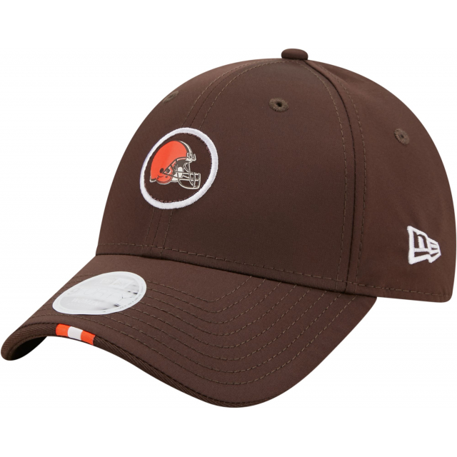 New Era / Women's Cleveland Browns Logo Sleek 9Forty Adjustable Hat