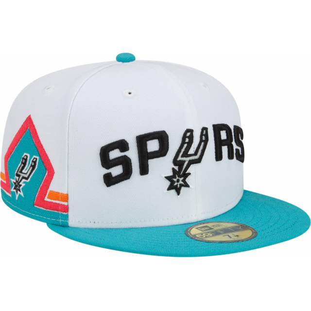 New Era / Men's 2021-22 City Edition San Antonio Spurs White 59Fifty ...