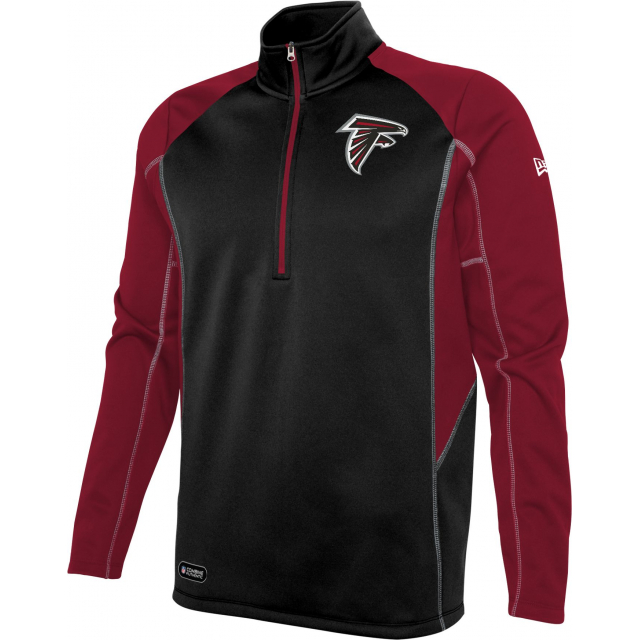 New Era / Men's Atlanta Falcons 2 A Days 1/4 Zip
