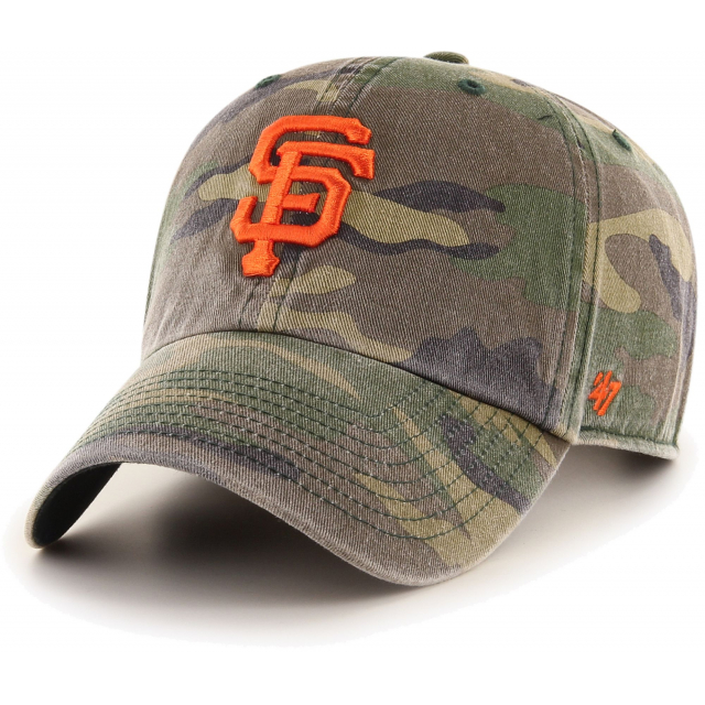 47 Brand / Men's San Francisco Giants Camo Clean Up Adjustable Hat