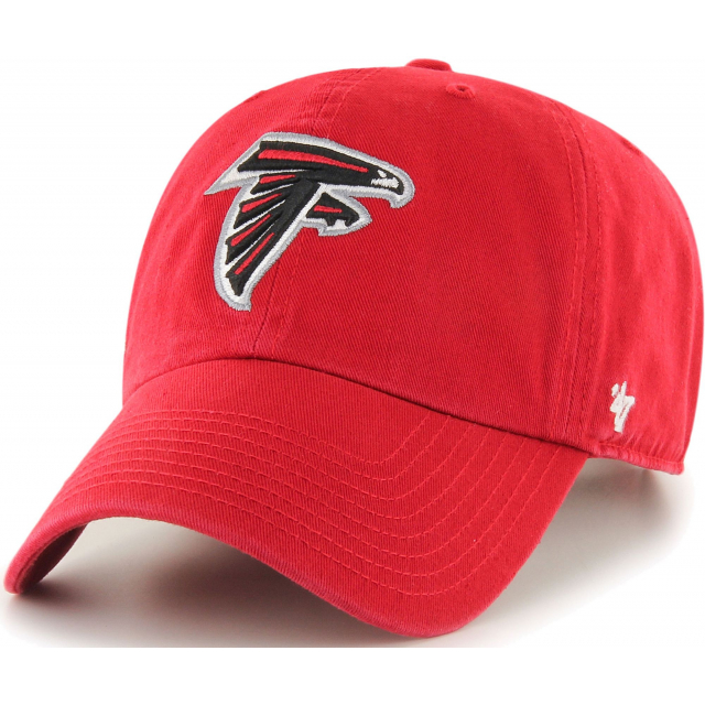 47 Brand / Men's Atlanta Falcons Clean Up Red Adjustable Hat