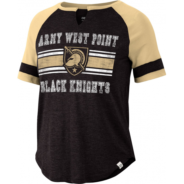 Colosseum / Women's Army West Point Black Knights Black Raglan T-Shirt