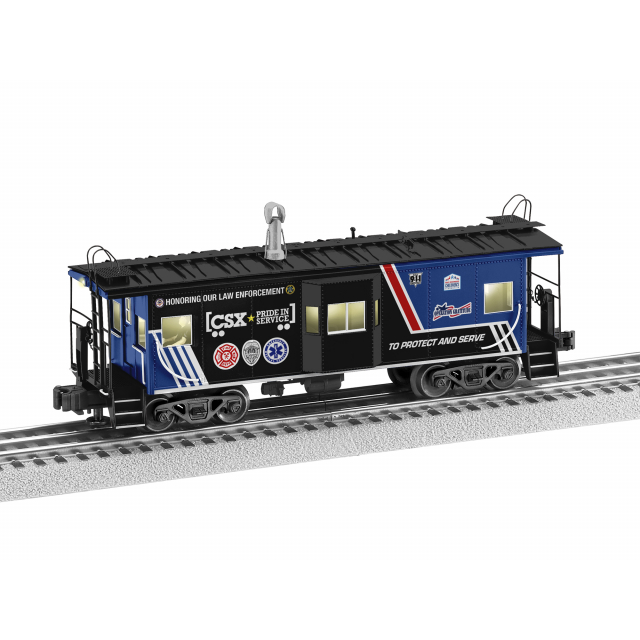 Lionel Trains / O Bay Window Caboose Csx Police