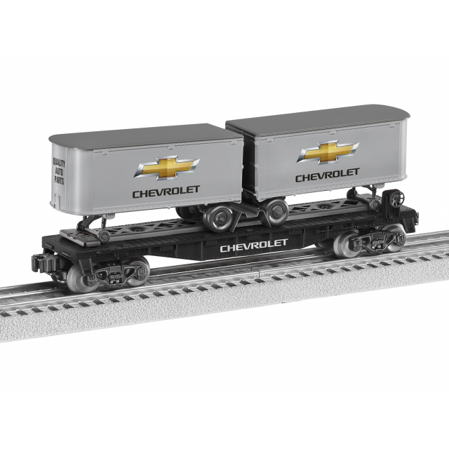 Lionel Trains / O RTR Chevy Flatcar/Piggyback Trailers
