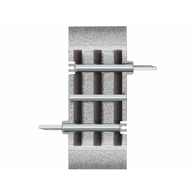 Lionel Trains / O Ft Straight 1-3/8