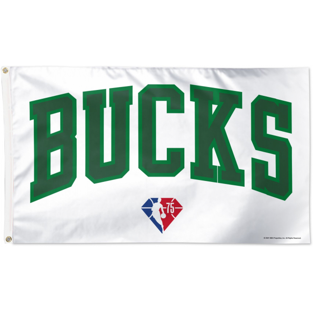 WinCraft / 2021-22 City Edition Milwaukee Bucks 3' X 5' Flag