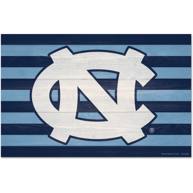WinCraft / North Carolina Tar Heels 11x17 Wood Americana Sign