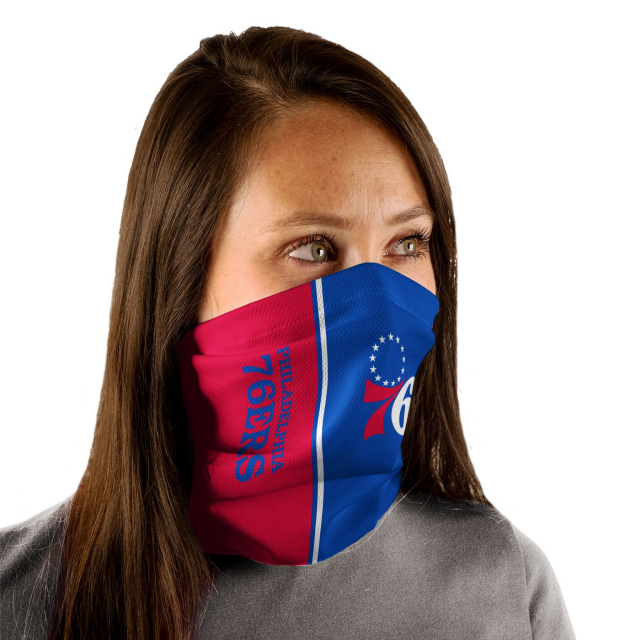 WinCraft / Adult Philadelphia 76ers Split Neck Gaiter
