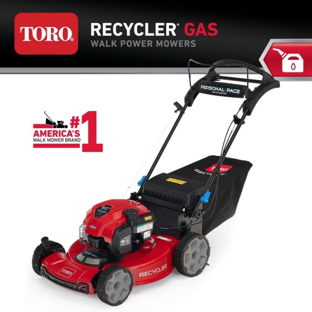 Toro / Recycler 22 in. Briggs & Stratton SmartStow Personal Pace High ...
