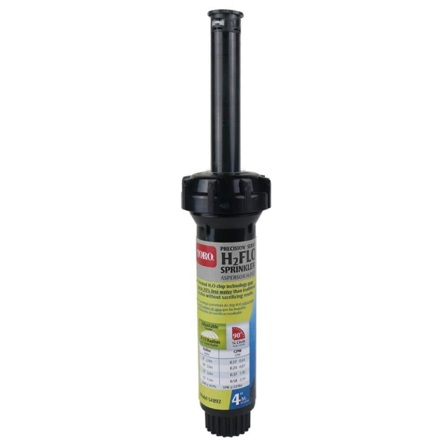 Toro / H2FLO Precision Series 4 in. Pop-Up Pressure-Regulated Sprinkler ...
