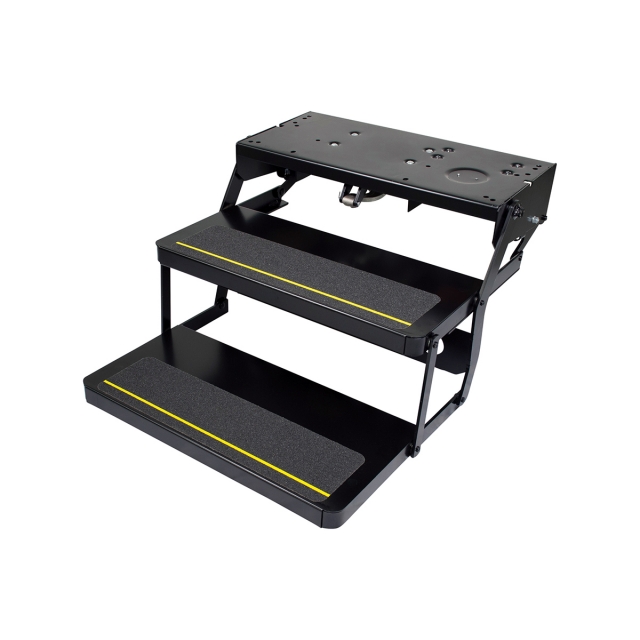 LIPPERT / Platinum Series - Reinforced Double Tread Electric Step Assembly