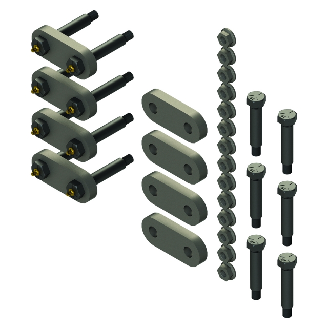 LIPPERT / Tandem Axle AP Kit with Standard Bolts (HD Links) - No Equalizer