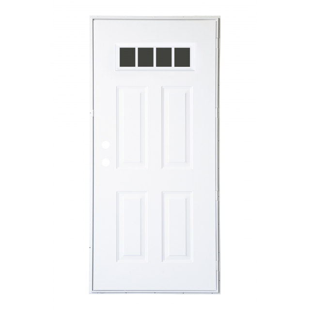 LIPPERT / 5500 Series Residential Outswing Steel Entry Door, 4-Lite ...