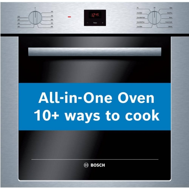 Bosch / 500 Series 24 in. Built-In Smart Single Electric Wall Oven with ...