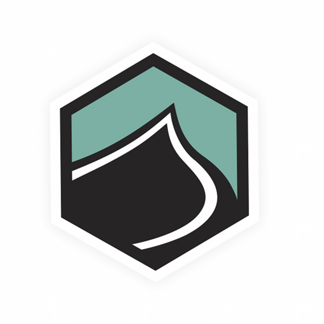 Liquid Force / 3.5" Hex Drop Sticker (10 Pack)