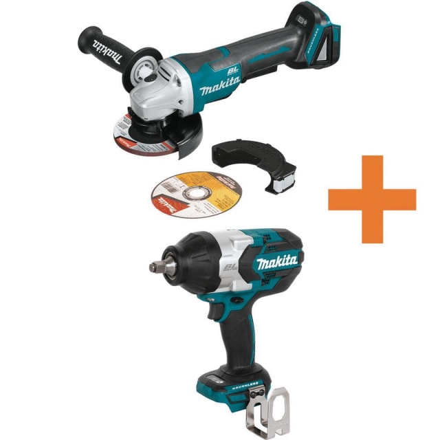 Makita / 18V LXT Brushless 4-1/2 in./5 in. Paddle Switch Cut-Off/Angle ...