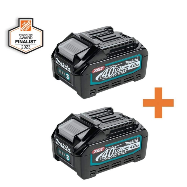 Makita / 40V Max XGT 4.0Ah Battery and 40V Max XGT 4.0Ah Battery