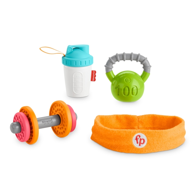 Mattel / Fisher-Price Mini Muscles Workout, Funny Baby Shower Ultimate ...