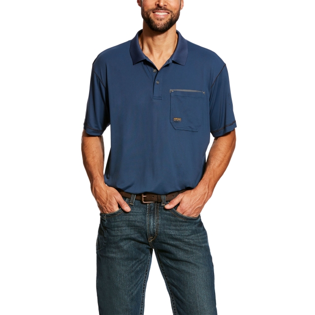 Ariat / Men's Rebar Freeze Point Polo